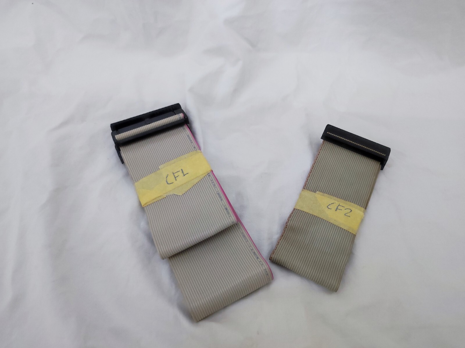 IDE 40 Pin 3 Connector and Floppy Disk Drive 34 Pin 2 connector Cables ...