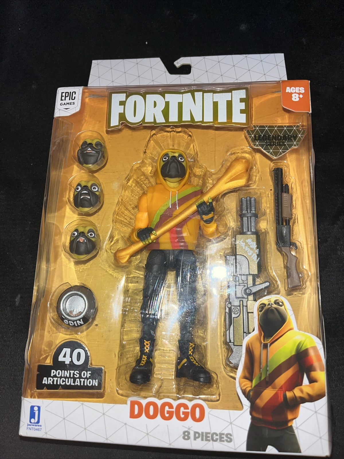 Fortnite 2020 Doggo Figure 6 Inch Legendary Series Jazwares Epic Games ...