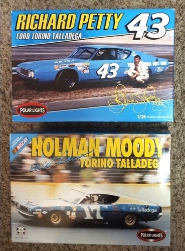 Vintage Lot Model Car Kits Revell, Polar Lights, Monogram, NASCAR (8 ...