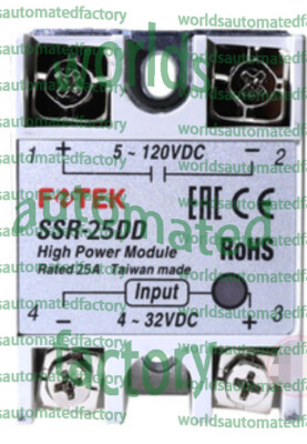 1PC FOTEK SSR-25DD Solid state relay New Free shipping | eBay