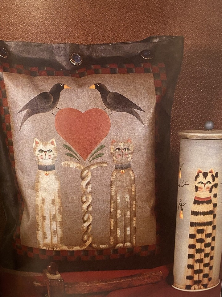 Cats Fiddlestix Just for Kicks Decorative Painting Jeri Francis Kim ...