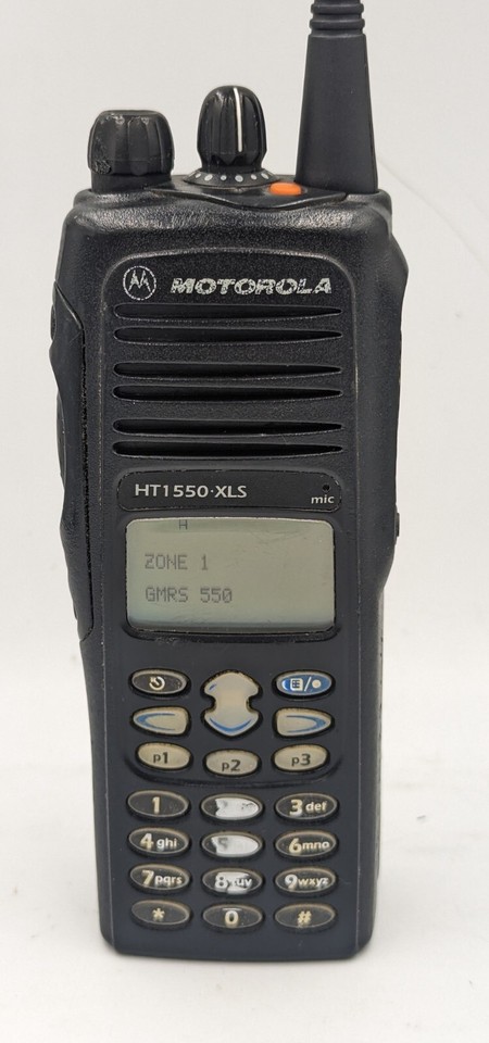 Motorola HT1550 XLS 255 Channel Front Panel Programmable Modification ...