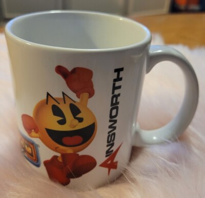 PACMAN LINK Coffee Mug Retro 90s Video Game Bandai Namco Ainsworth ...