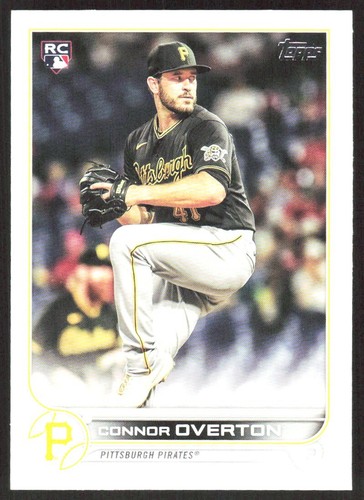 2022 8540A Topps Connor Overton Rookie Pittsburgh Pirates #339 | eBay