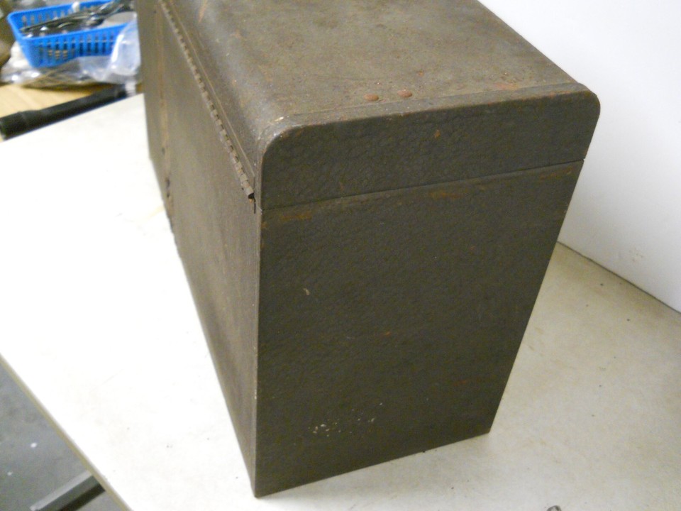 Kennedy Kits Metal Machinist Tool Box 7 Drawer No. 520 Felt Lined NO ...