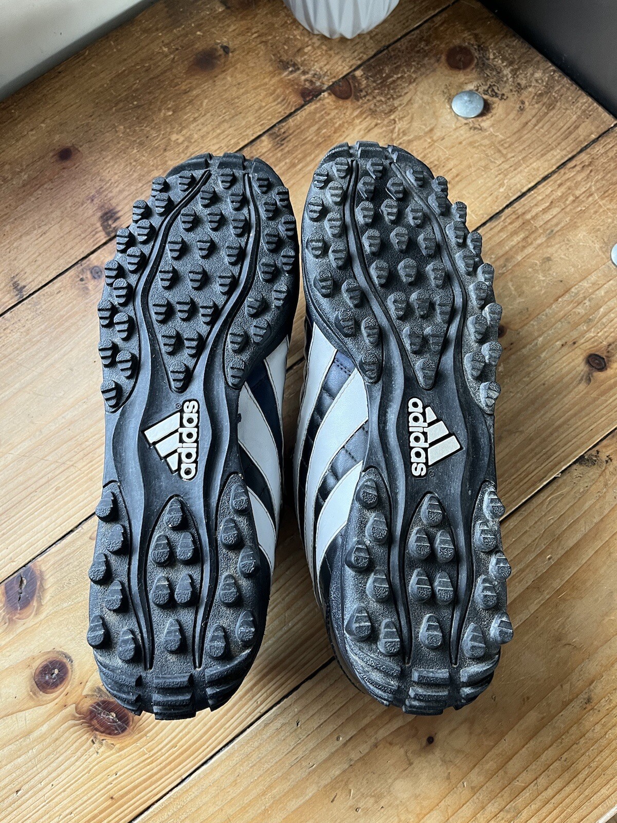 RARE 1990'S ADIDAS ASTROTURF FOOTBALL SHOES TRAINERS UK MENS SIZE 12 ...