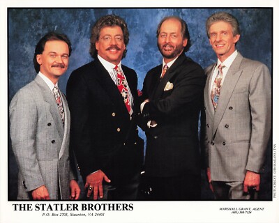 The Statler Brothers Vintage 8x10 Press Photo | eBay