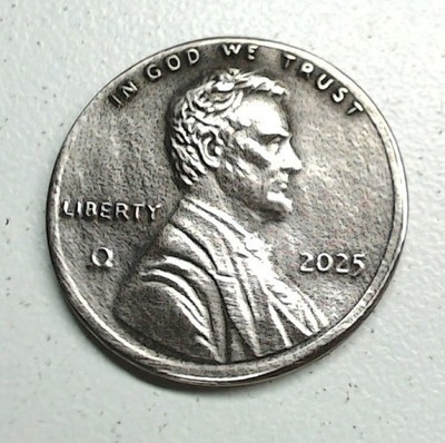 HOBO Omega Lincoln Cent Penny Made A From REAL WWII Silver Nickel ...