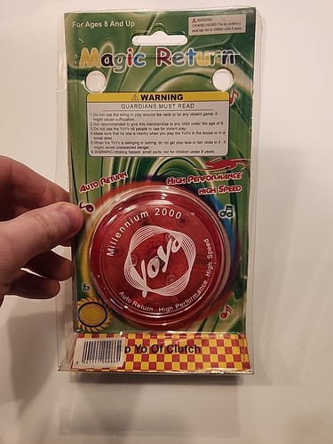 Rare Magic Return Jumbo Yo Yo Millennium 2000 - Lights Up - New Sealed ...