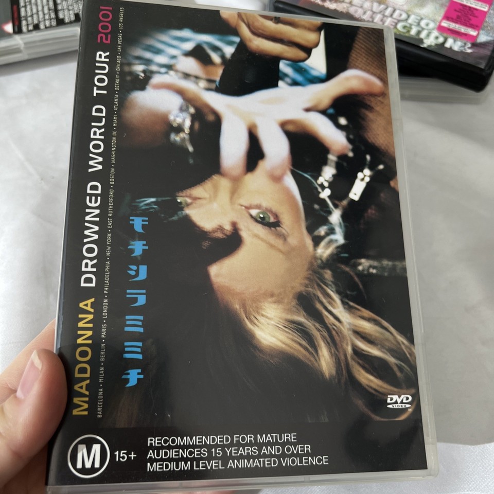 Madonna DVDs Bulk Lot x10 90s 00s Pop Music Merchandise Concert ...