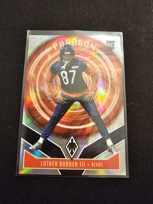 2025 Phoenix Football Luther Burden III #15 Paragon Rookie Card Chicago ...