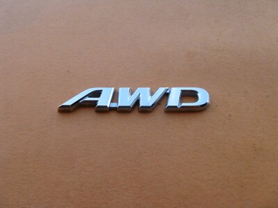 TOYOTA RAV4 SIENNA HIGHLANDER 4RUNNER AWD REAR EMBLEM LOGO BADGE SYMBOL ...