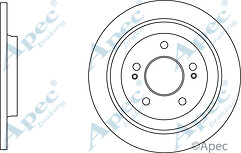 Apec DSK3016 Brake Disc for sale online | eBay UK