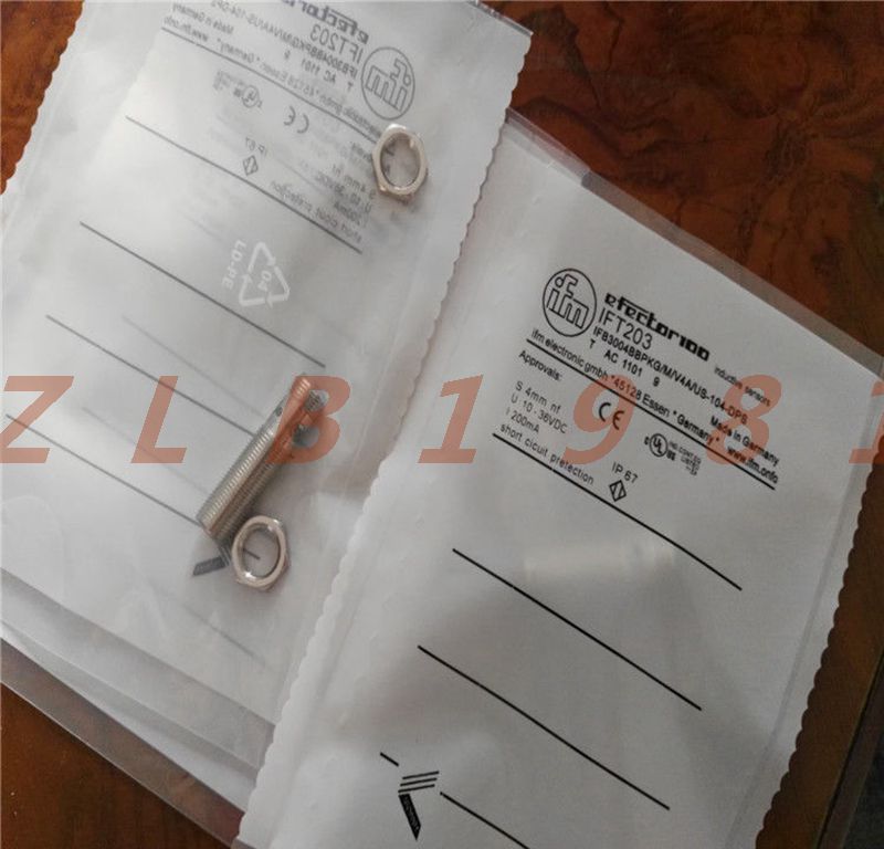 NEW- IFM IFT203 INDUCTIVE SENSOR METAL THREAD STAINLESS STEEL | eBay