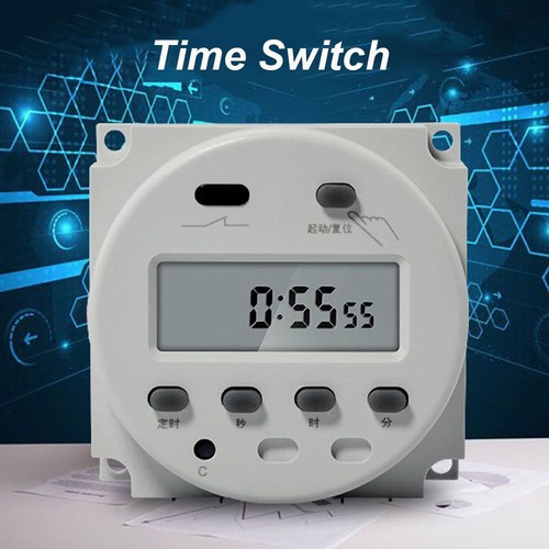 Programmable Digital 12V Timer Control Switch 16 Cycle on/off Time ...