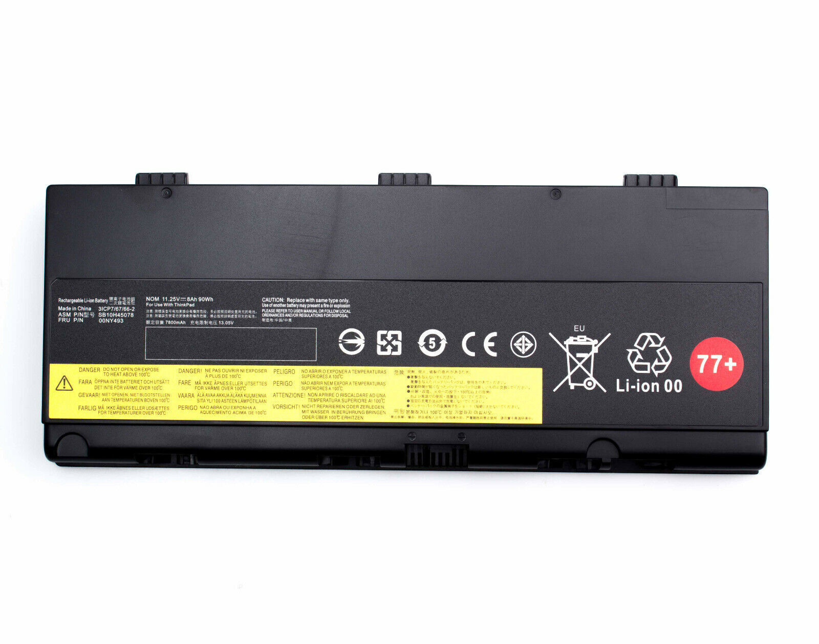 SB10H45078 77+ 00NY493 Battery for Lenovo ThinkPad P50 P51 P52 Series ...