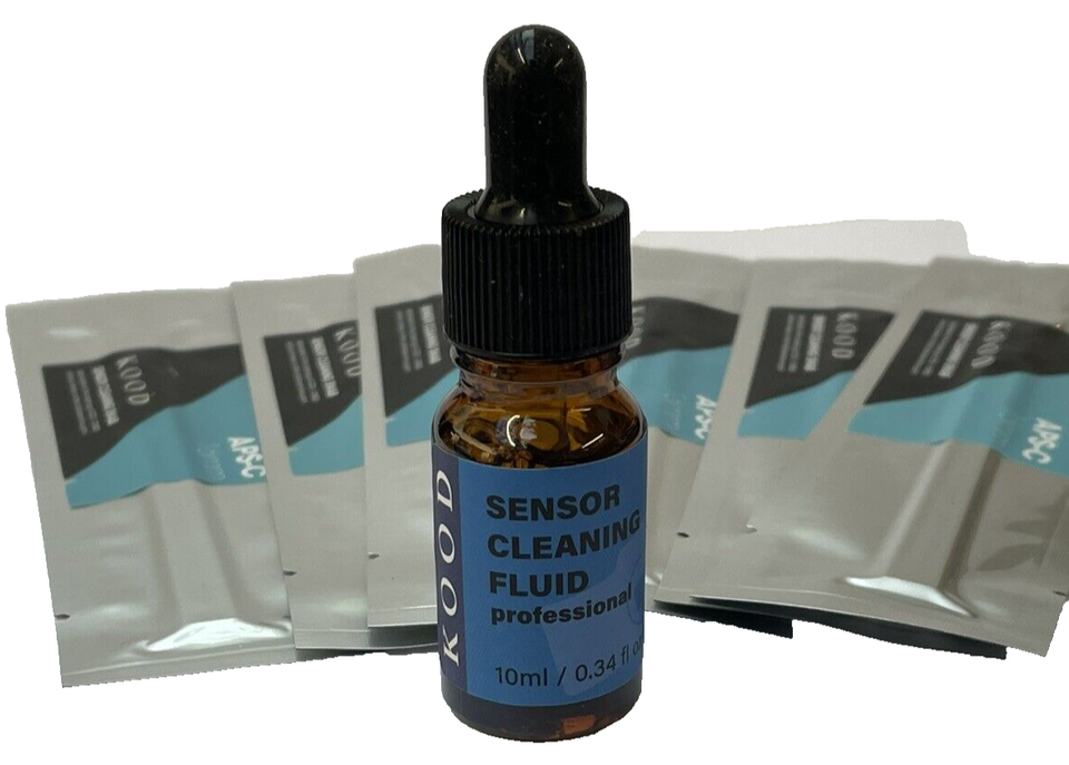 Pro APS-C Sensor Cleaning Kits Swabs & 10ml Sensor Cleaning fluid | eBay UK