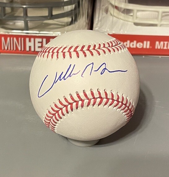 Willie McGee signed ROMLB Rawlings Baseball St. Louis Cardinals SF ...