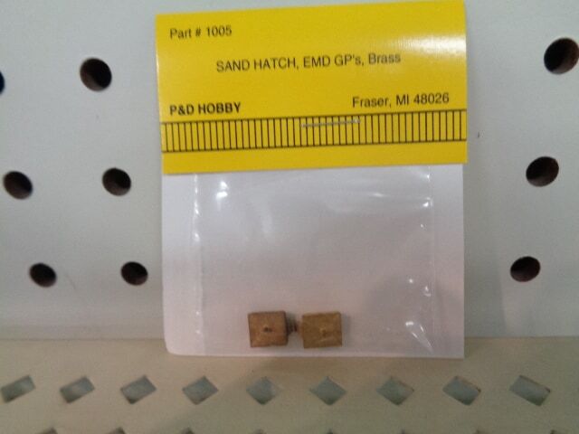 P&D Hobby Brand O Scale Detailing Parts: Sand hatch, EMD GP's, brass | eBay