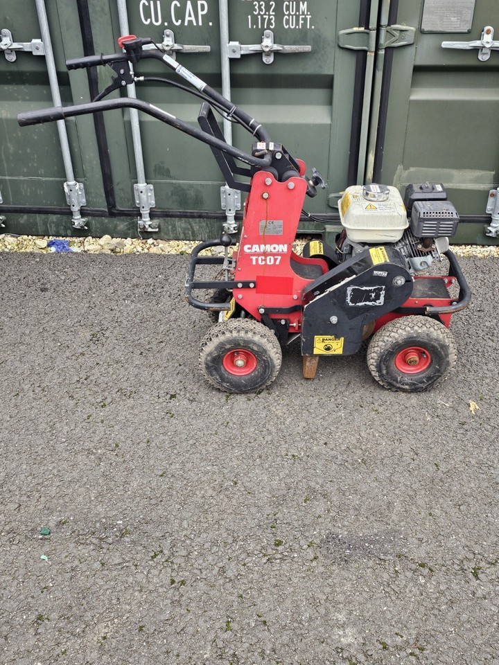 Camon Tracmaster TC07 Turf Cutter 5.5HP Honda GX160 Petrol Engine Vat ...
