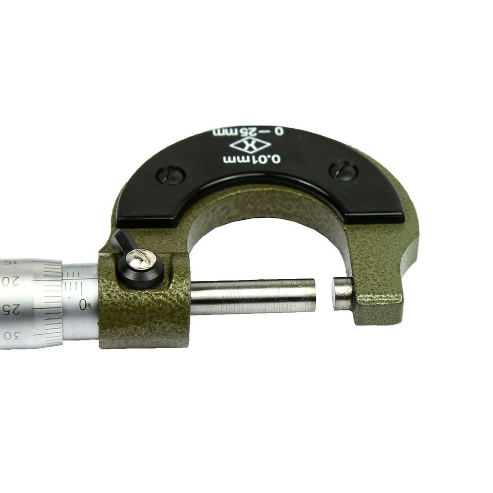 Outside Micrometer Metal Premium Precision Carbide Tips 0.01mm - 25mm ...