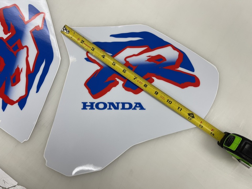 Honda XR 250 400 600 XR250 XR400 XR600 Tank Decal Graphics 1993 250R ...
