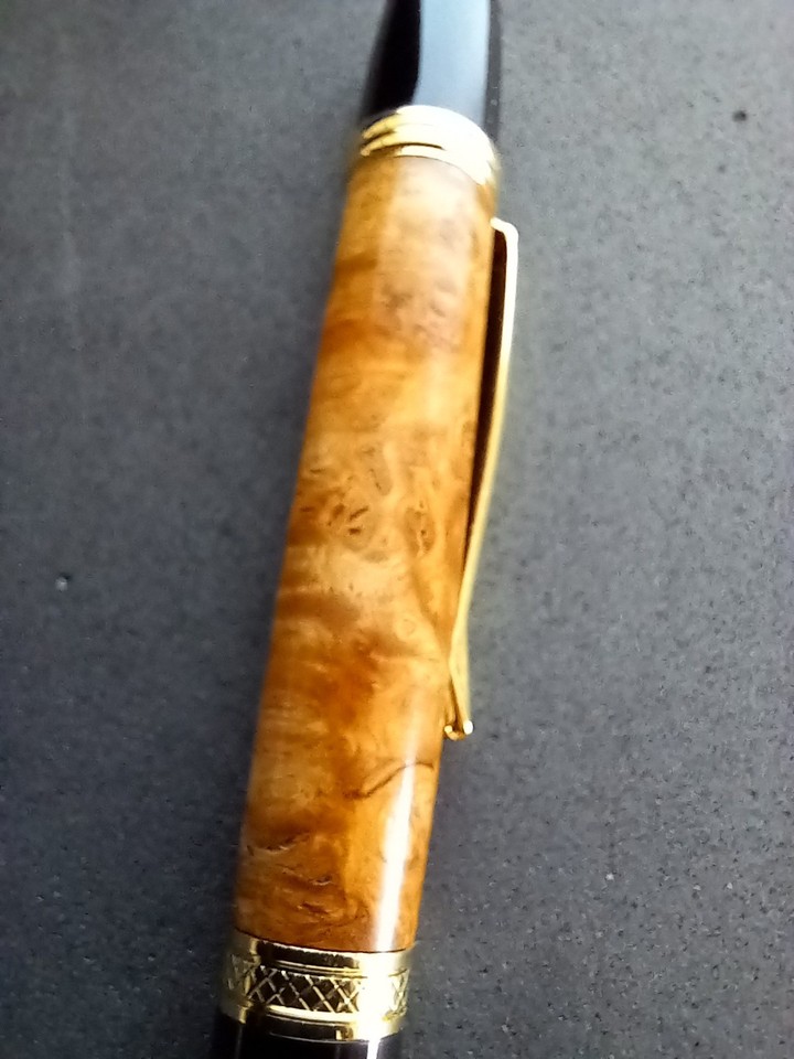 TASMANIAN MYRTLE BURL SIERRA STYLE BALL POINT TWIST PEN | eBay Australia