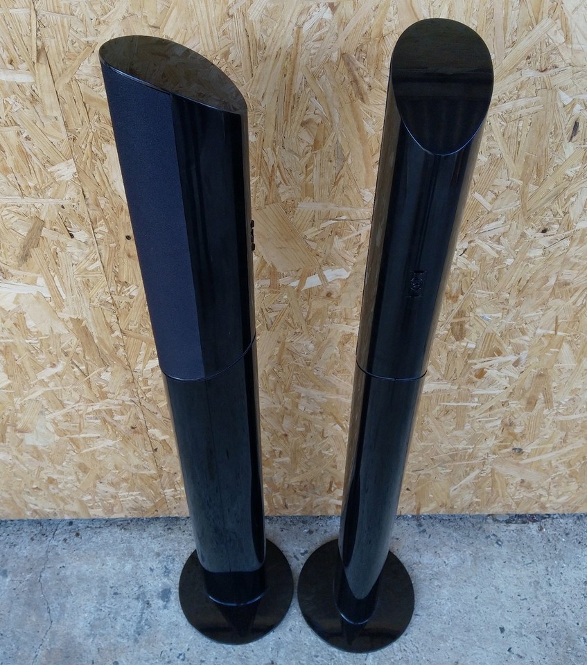 KEF HTS 5001.2 * Paar Satelliten Lautsprecher * Uni-Q * 2 Basstreiber ...