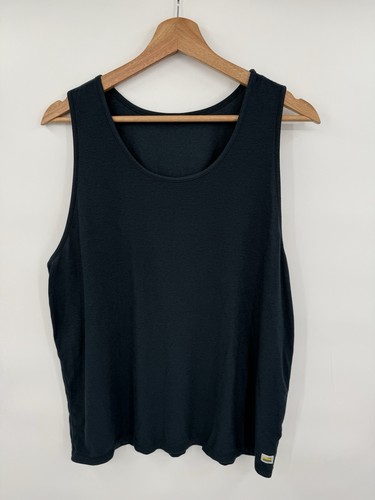 Vuori Strato Tech Tank Mens Large Heather Blue Sleeveless Performance ...