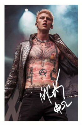 MACHINE GUN KELLY AUTOGRAPH SIGNED PHOTO POSTER | eBay UK