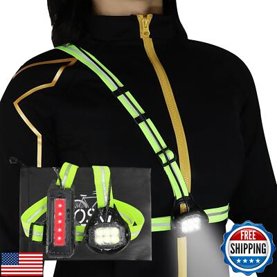 Running Lights for Runners, Ture 800 Lumen Led Chest Light for Running ...