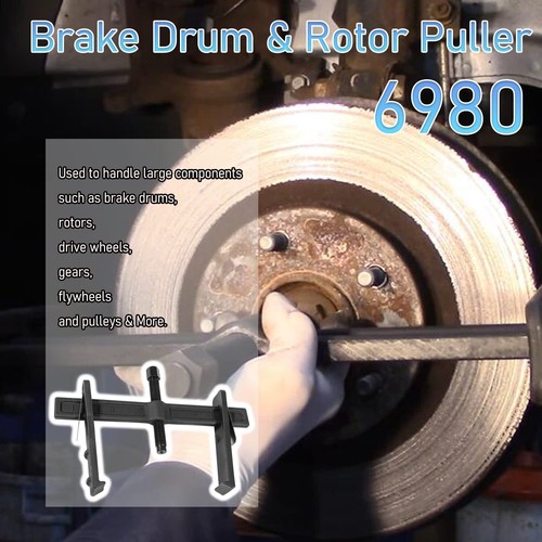 6980 Heavy Duty Brake Drum and Rotor Puller For Brake Drums Rotors ...