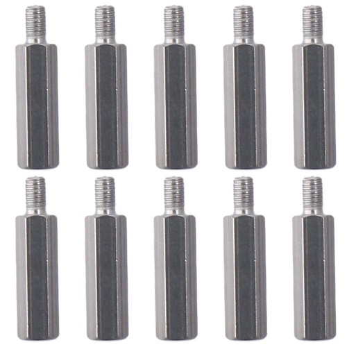 10pcs M4*20+6mm Spacer Standoff Gold for FPV Drone Quadcopter Rust ...