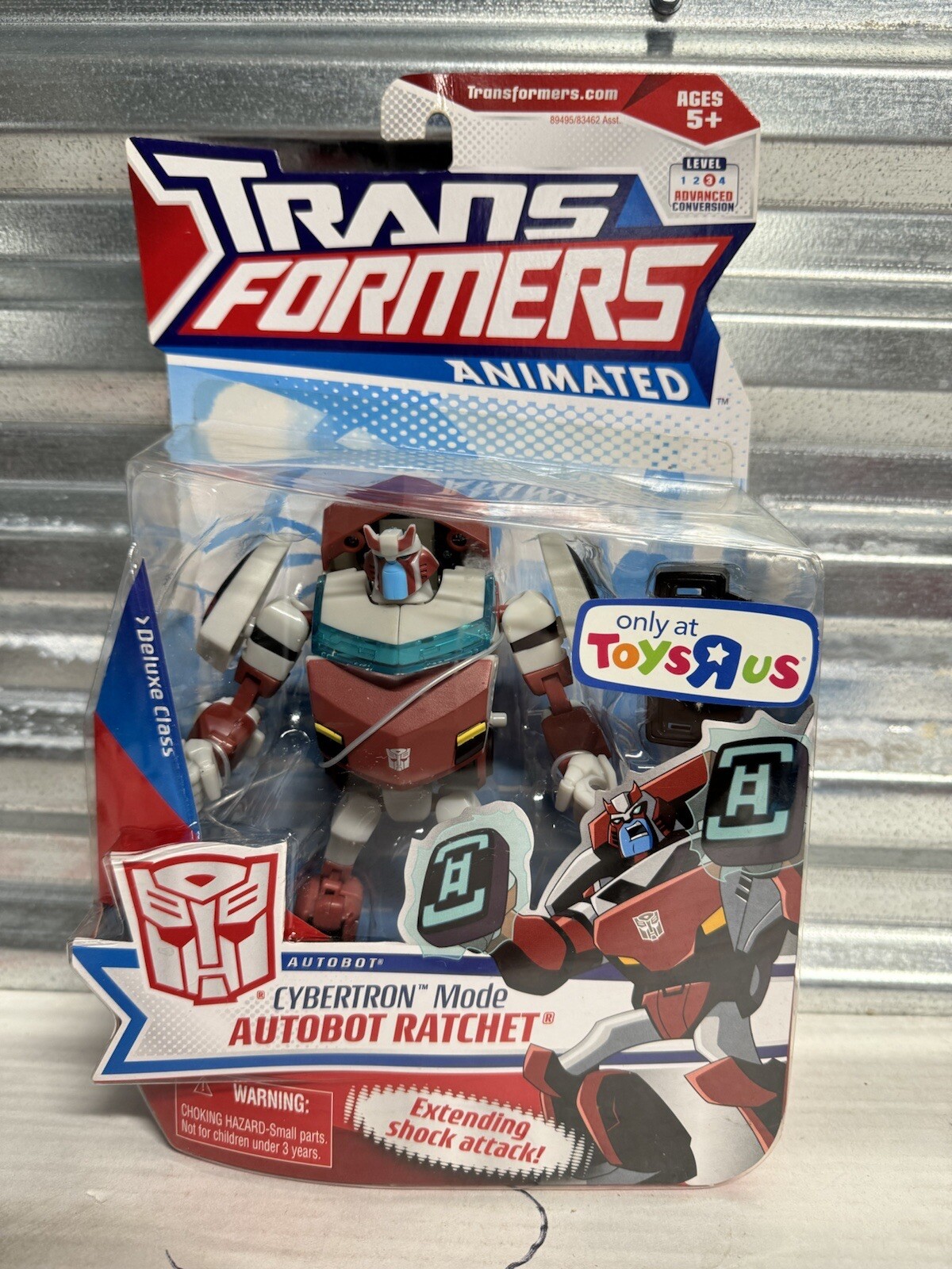 Transformers Animated Cybertron Mode Autobot Ratchet MOSC Deluxe Hasbro ...