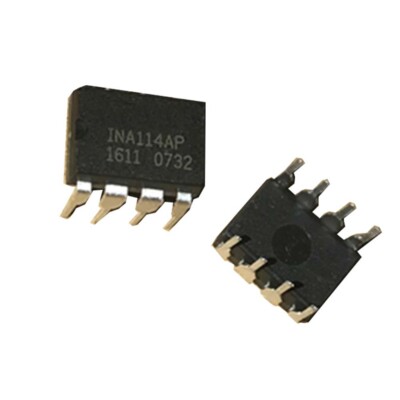 10Pcs INA114AP DIP-8 INA114 Precision Instrumentation Amplifier IC Chip ...