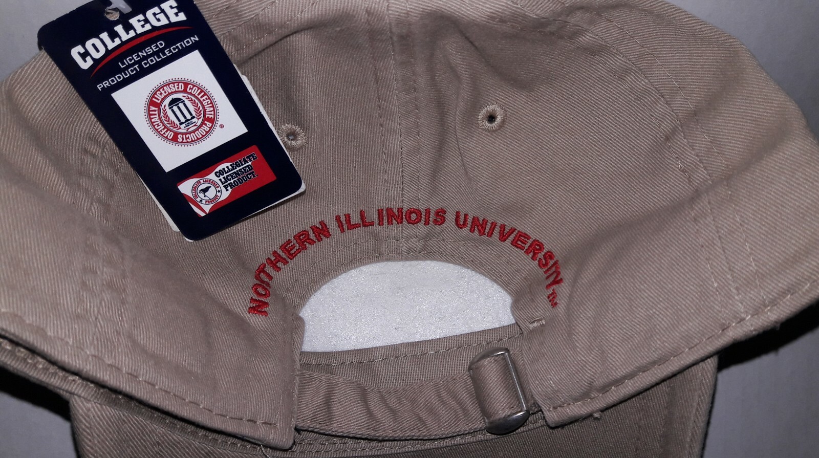 NIU Northern Illinois Huskies Adjustable Buckle Hat Embroidered ...