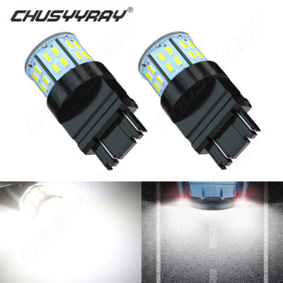 3157 LED Backup Reverse Light Bulbs Kit 2pc 6000K Super Bright For ...