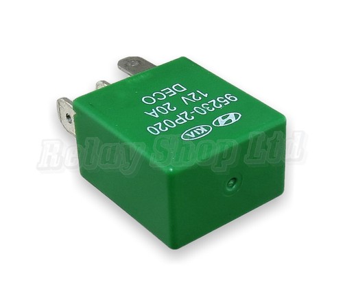 345-Hyundai Kia (00-15) 4-Pin Multi-Use Green Relay Deco 95230-2P020 ...
