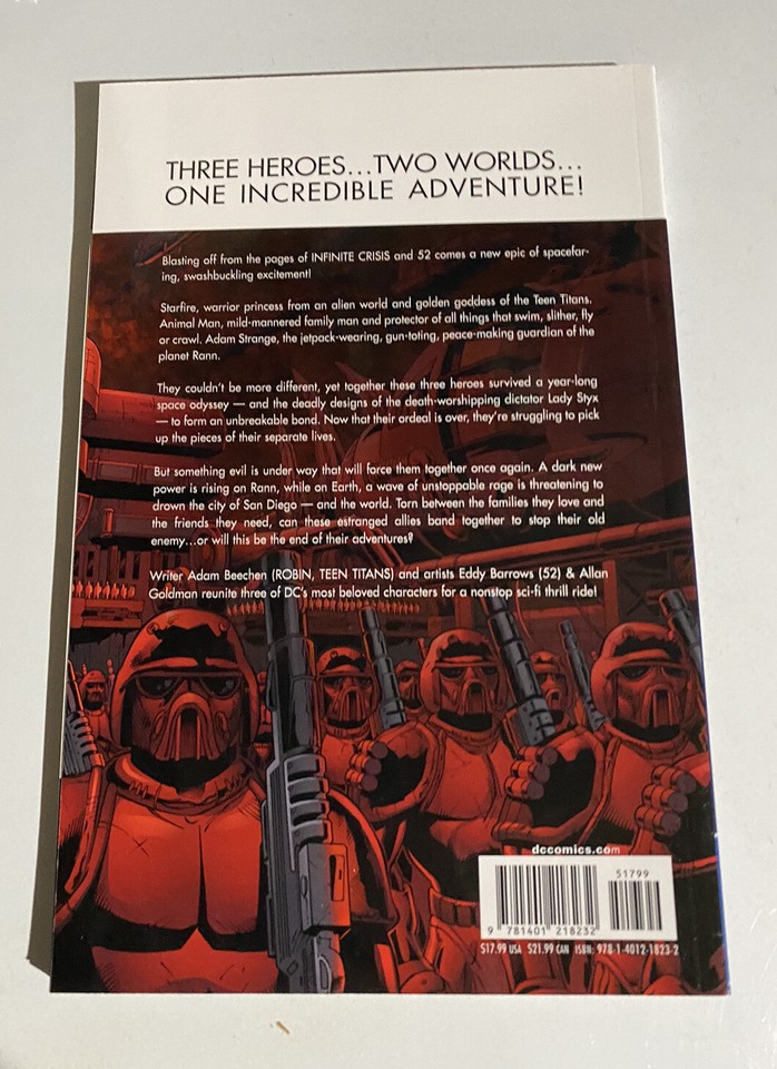 DC COMICS OOP COUNTDOWN TO ADVENTURE TPB Adam Strange ANIMAL MAN ...