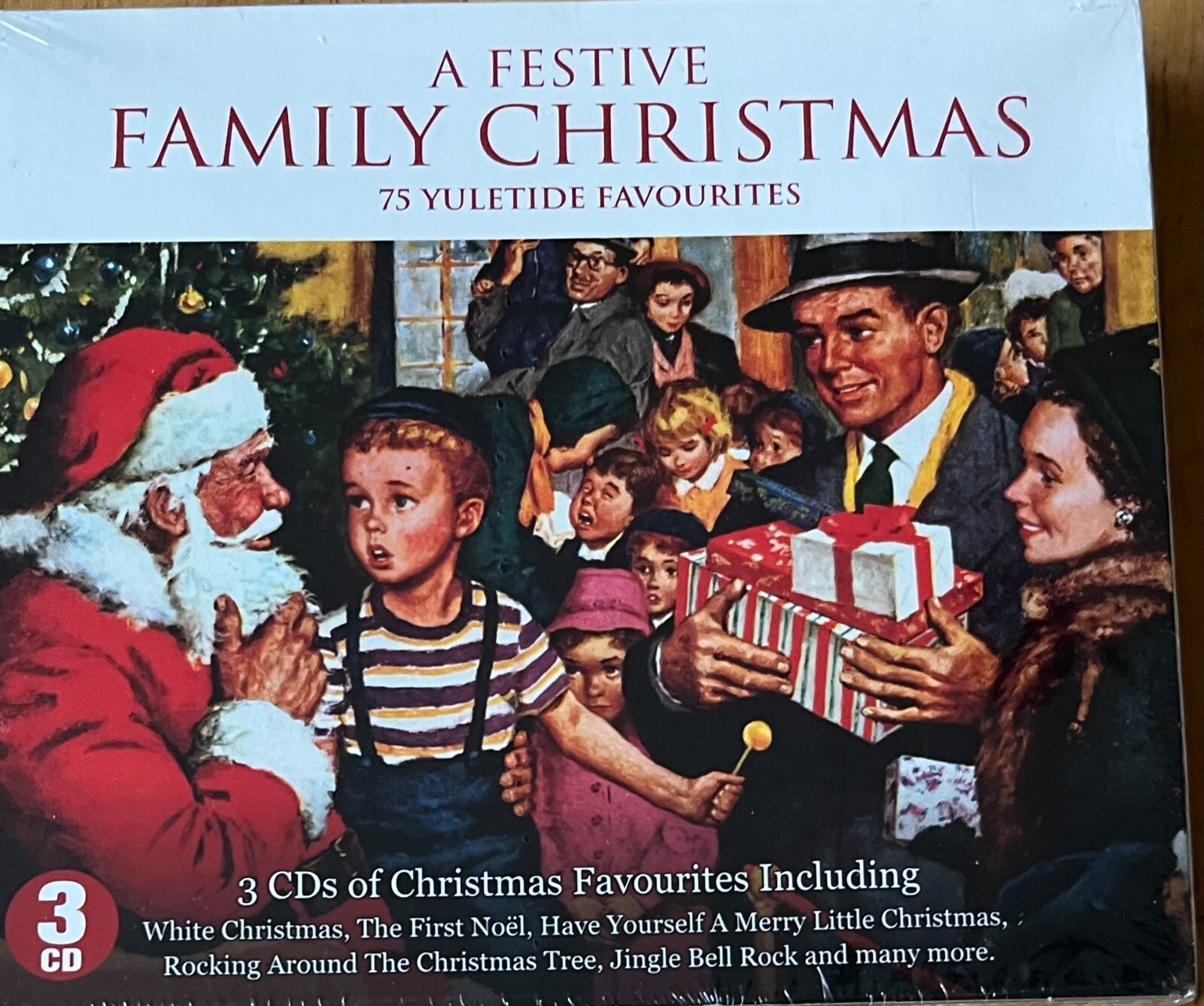 A Festive Family Christmas 75 Yuletide Favourites - 3 CDs (New/Unopened ...