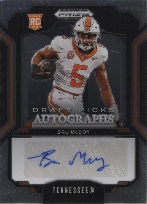 2025 Panini Prizm Draft Picks - Draft Picks Autographs Bru McCoy #DPA ...