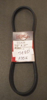 New Cutting Edge Parts 7480 / CCA35 Replacement Belt 1/2" x 37" 4L370 ...