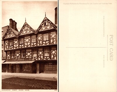 Robert Raikes House Historic Building Gloucester England Postcard | eBay