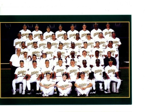 2002 OAKLAND ATHLETICS A'S 8X10 TEAM PHOTO BASEBALL | eBay