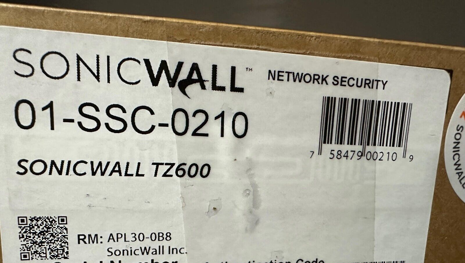 SonicWall TZ600 Firewall | 01-SSC-0210 | New Sealed Box | eBay