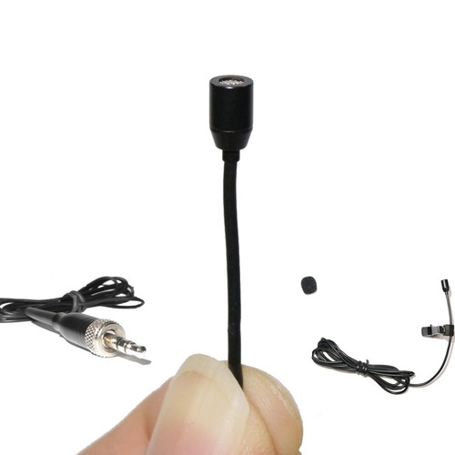 Lapel Mike Lavalier Microphone for Sennheiser EW100 300 500 G2 G3 G4 ...