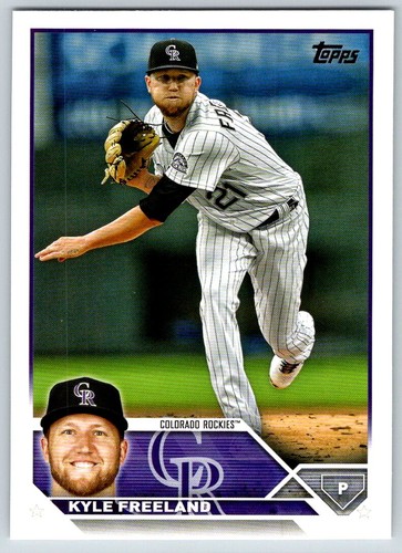 2023 TOPPS SERIES 2 KYLE FREELAND COLORADO ROCKIES #348 | eBay