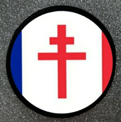 WW2 French Flag of the Resistance Army 3" Iron Or Sew On Patch Badge ...