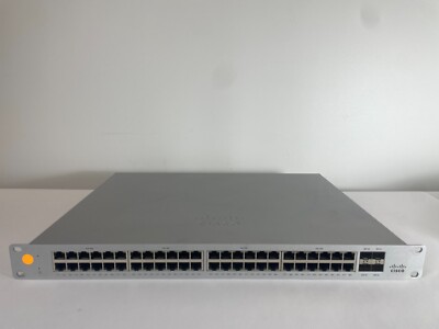 Cisco Meraki MS120-48LP-HW 48 Port Rack Mountable Ethernet Switch ...