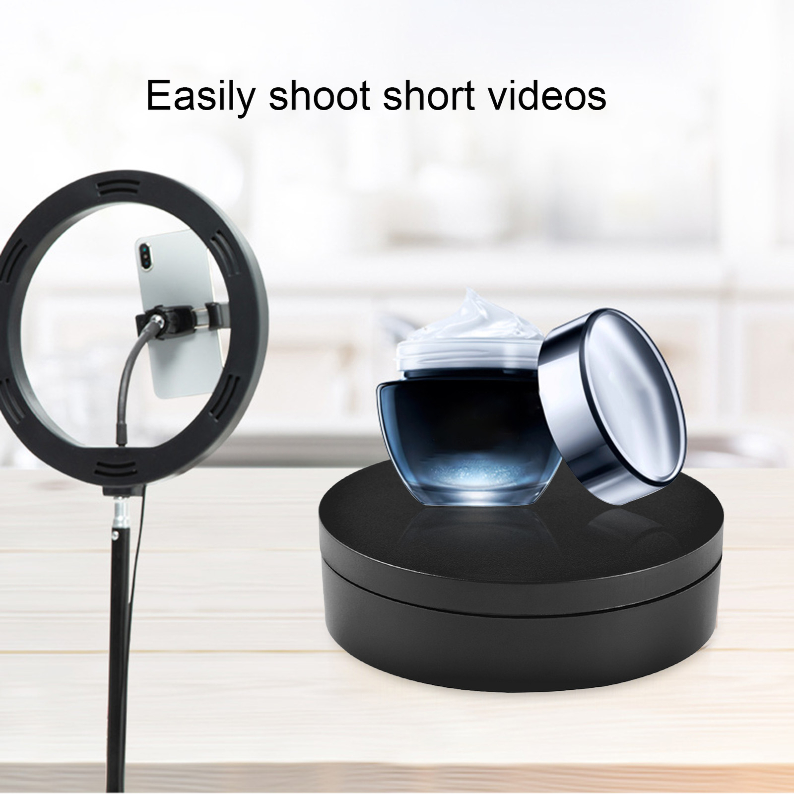 360° Electric Motorized Rotating Display Stand Jewelry Photography Show ...